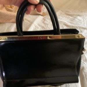 Halston Heritage Bags | Halston Heritage Black Leather Purse | Poshmark